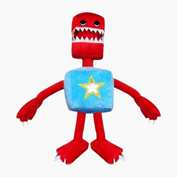 Boxy Boo Plush Toy Red Mouth - Huggy Wuggy Plush